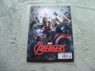 Marvel Publishing Avengers Magazine. (MCU Age of Ultron) 2015 | eBay