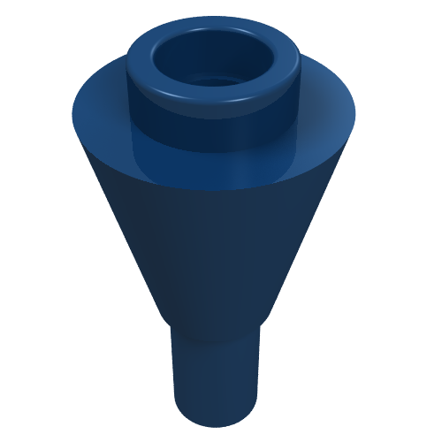 LEGO® Part 11610 - Cone 1 x 1 Inverted with Bar | eBay