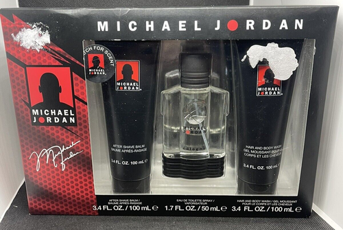 Michael Jordan Cologne +After Shave +Body Wash Gift Set | 1.7 | 3.4 oz ...