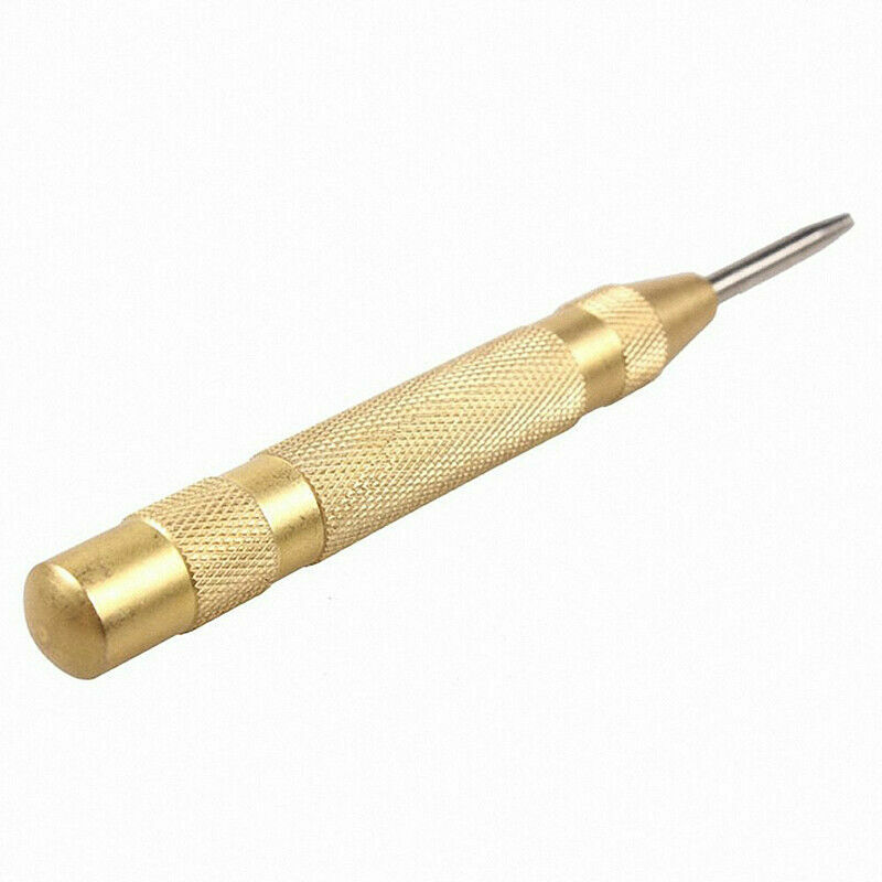 5'' Automatic Center Pin Punch Strike Spring Loaded Marking Starting ...
