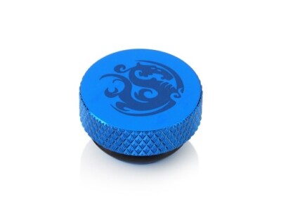 Bitspower G1/4" Royal Blue Stop Fitting Water Cooling BP-RBLWP-C06 ...