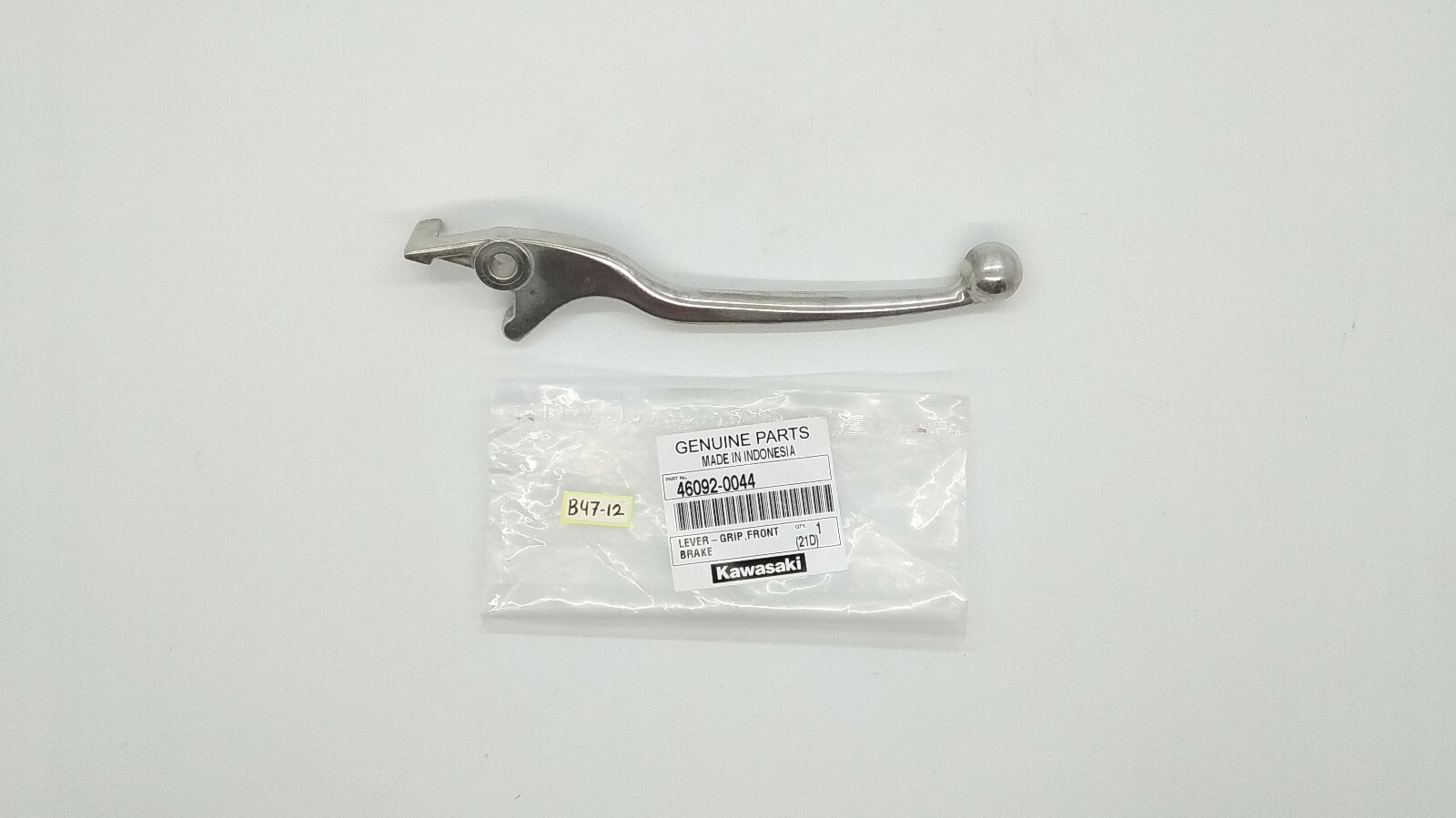 Genuine Kawasaki KLX140 KLX150 KLX250 KLR FRONT BRAKE LEVER 46092-0044 ...