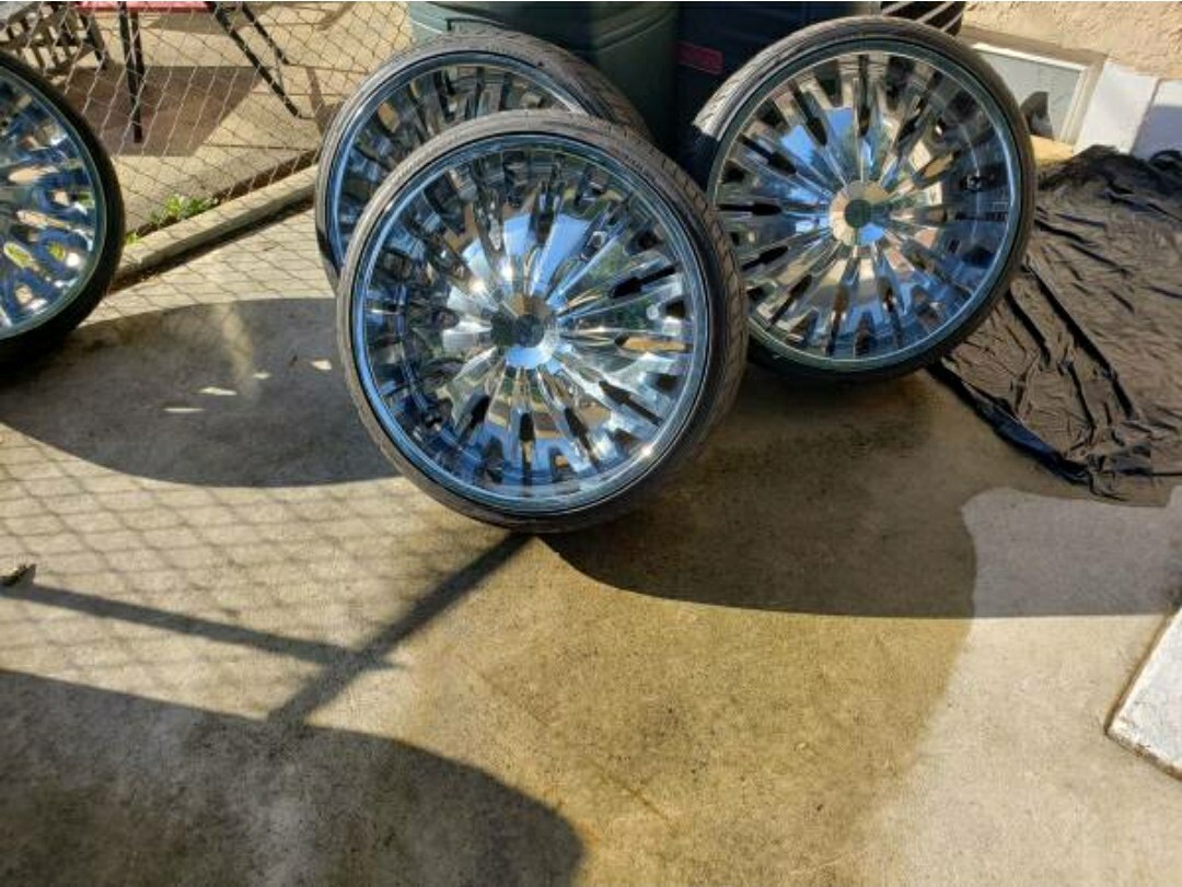 24 inch rims and tires | eBay