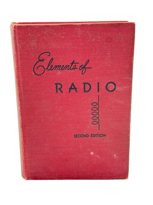VINTAGE Elements Of Radio By Marcus 2nd edition 2nd Print 1948 | eBay