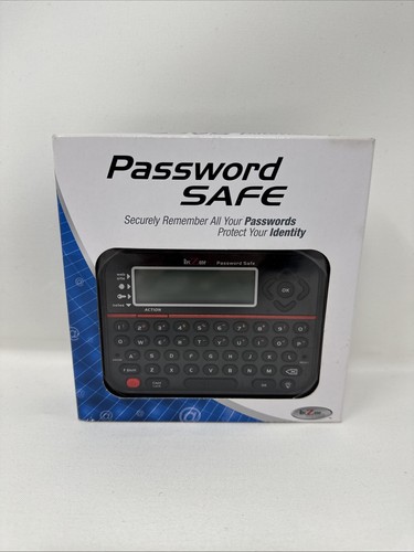 Password SAFE RecZone Electronic Organizer Identity Protect Vault Model ...