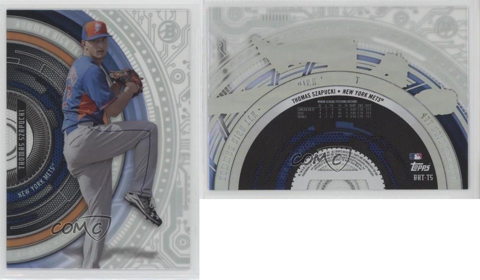2017 Bowman High Tek Pattern 4 Circuit Board Thomas Szapucki #BHT-TS ...