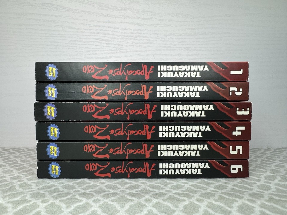 Apocalypse Zero Volume 1-6 English Manga Paperback Yamaguchi, Takayuki Horror | eBay
