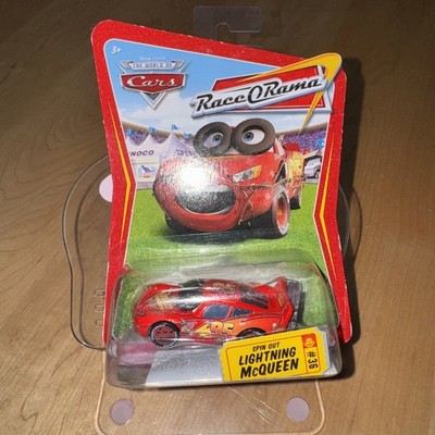 Disney Pixar Cars Race O Rama SPIN OUT LIGHTING McQUEEN #36 ,Mattel ...