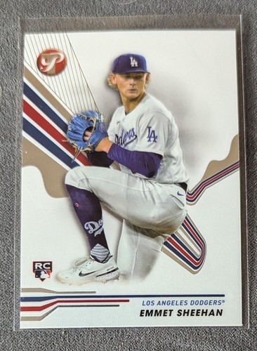 Emmett Sheehan 2024 Topps Pristine Rookie Card! #174 (RC) Dodgers ...