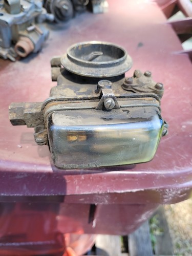 RARE HOLLEY GLASS BOWL ONE BARREL CARBURETOR Ford 6R-931-B CARB | eBay