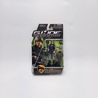 GI JOE PIT COMMANDO GI JOE ROC Rise Of Cobra Hasbro NIB G.i Joe Movie ...