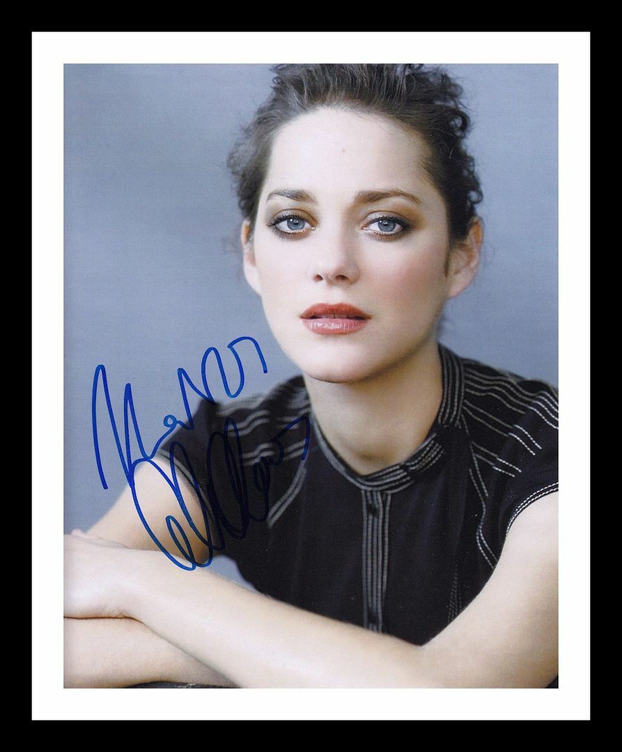 Marion Cotillard Autograph Signed & Framed Photo | eBay