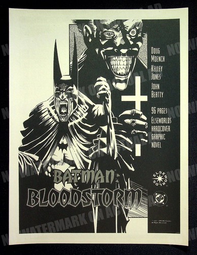 Batman Bloodstorm DC Comic 1994 Elseworlds Joker Print Magazine Ad ...