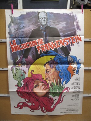 A9903 LA MALDICION DE FRANKENSTEIN JESS FRANCO | eBay