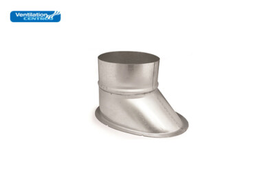 250mm Flat boot shoe ventilation ducting dust extraction woodworking ...