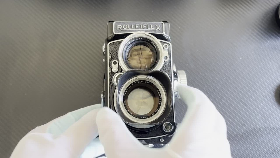 Type 3 [A MINT] Rolleiflex 2.8C Xenotar 80mm f/2.8 Circular Aperture ...
