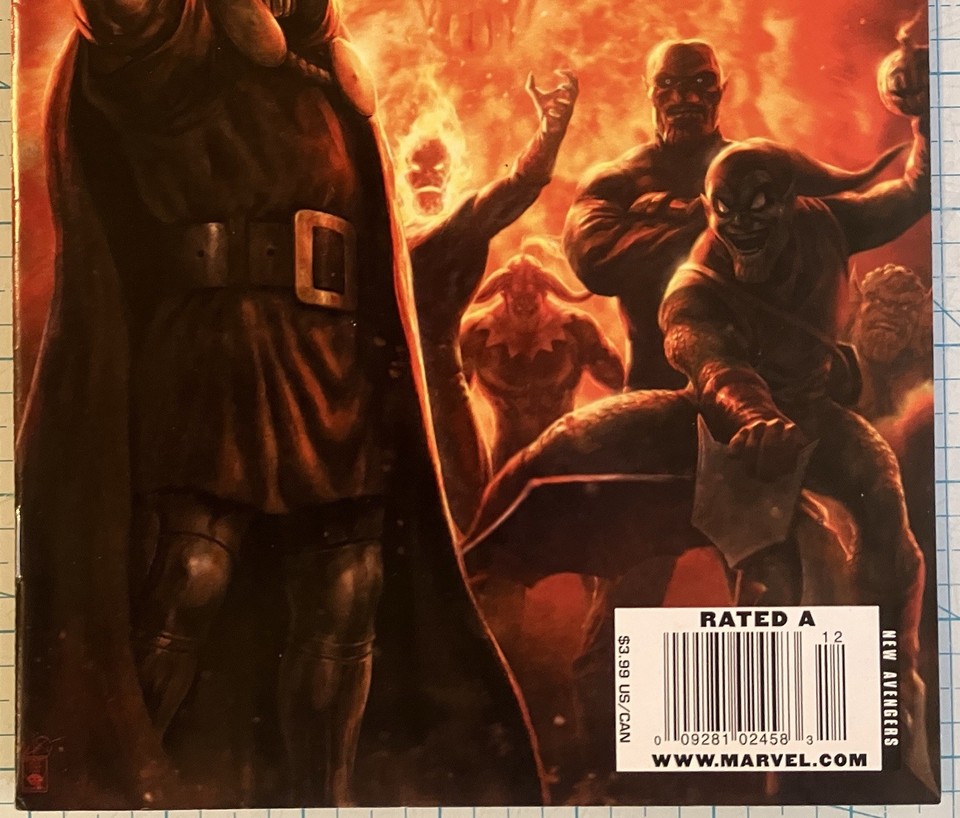 New Avengers #46 NM Rare Newsstand Price Variant Briclot Cover 2008 ...