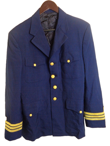 Vintage US Coast Guard Jacket Sz 40 USCG Enlisted Dress Uniform Mens ...