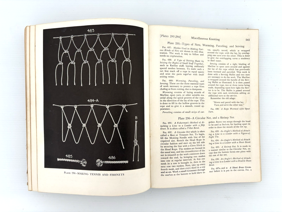 Encyclopedia of Knots and Fancy Rope Work by Graumont & Hensel ...