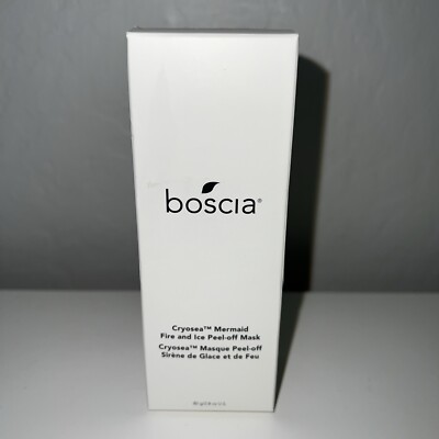 New Boscia MERMAID FIRE and ICE Cryosea Peel-off Mask 2.8oz exp 07/25 ...