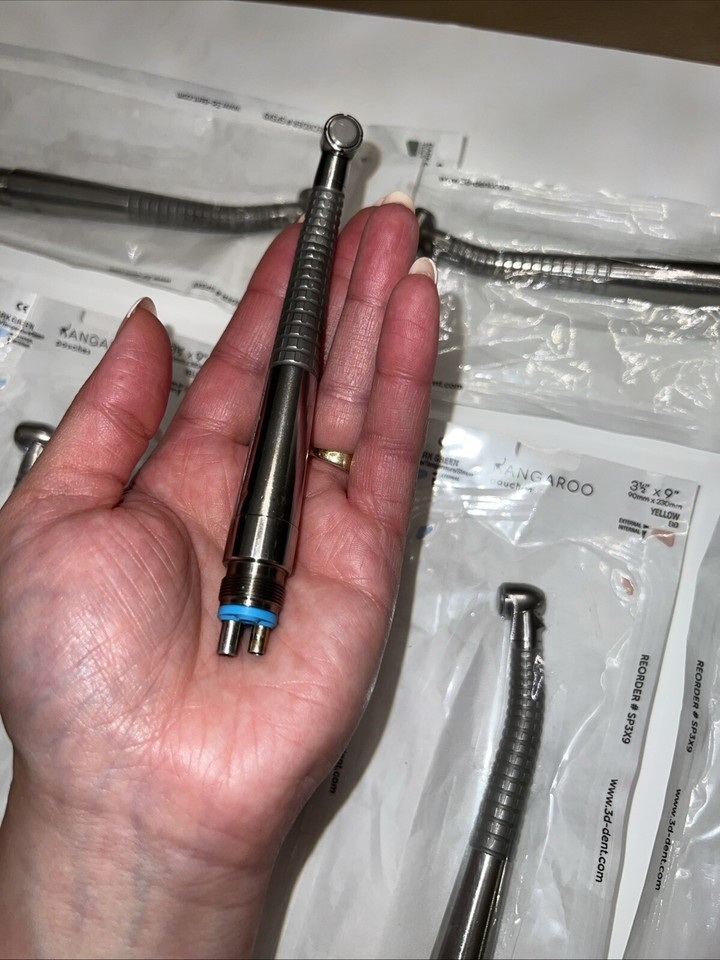 Dental Handpiece/MIDWEST TRADITION PUSH BUTTON/ Fiber optic/ 5 Holes | eBay