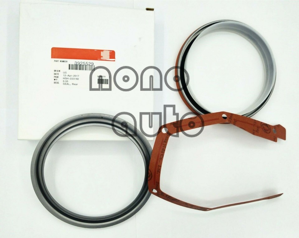 OEM Rear Main Crankshaft Oil Seal kit 3925529 for Cummins 5.9L 12V 24V ...