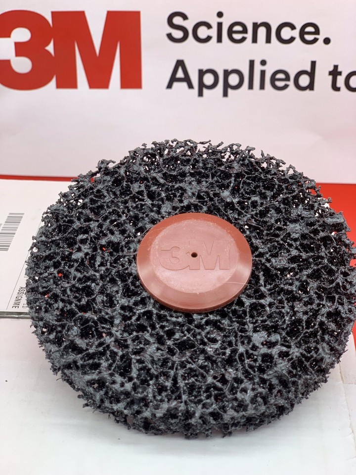 10 3M 07466 Scotch-Brite Roloc Clean and Strip Disc 4" x 1/2" 7466 ...