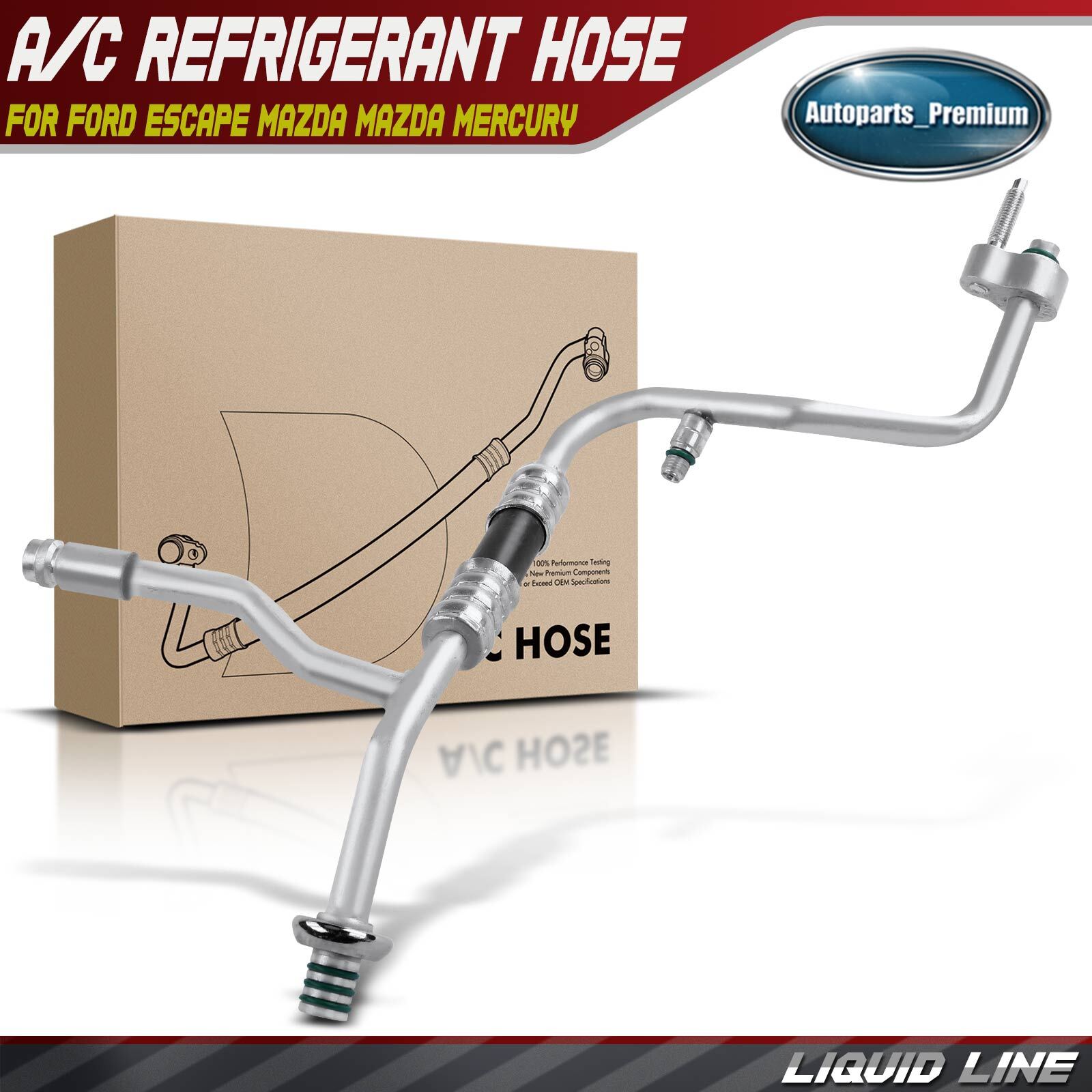 AC Hose Liquid Line w/o Orifice Tube for Ford Escape Mazda Mazda ...