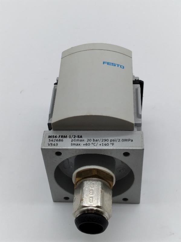 FESTO MS6-FRM-1/2-SA BRANCHING MODULE 20BAR/290PSI EXCELLENT | eBay