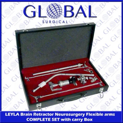 Leyla Brain Retractor Neurosurgery Flexible Arms - Complete Set With ...
