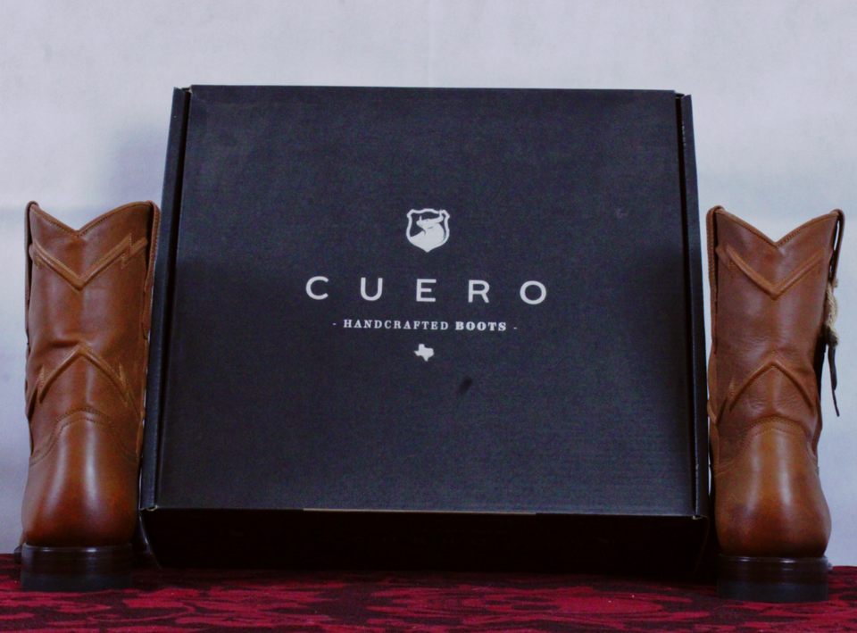 Cuero The Austin Handcrafted Calfskin Leather Boots - Sahara Yellow ...
