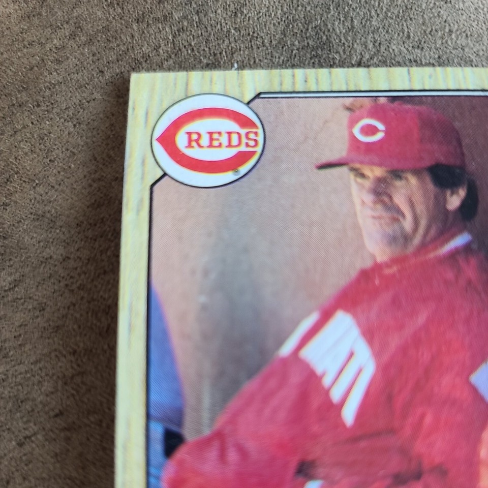 1987 Topps baseball - #393 Pete Rose error card | eBay