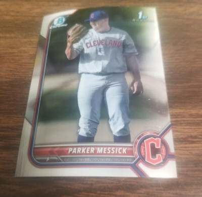 PARKER MESSICK 2022 1st BOWMAN DRAFT BDC-71 GUARDIANS (FIRST ROOKIE ...