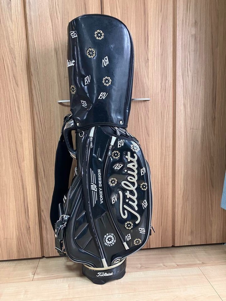 Titleist Vokey Design limited model golf Caddy bag 9.5 Type black ...