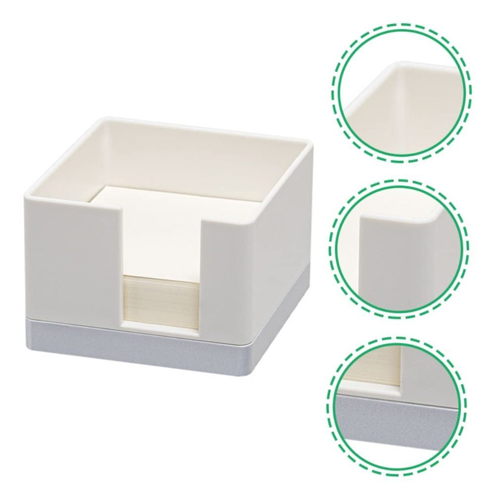 Simple Memo Holders Plastics Paper Dispenser Gift Desk Stand Holders ...