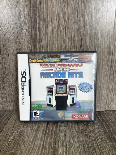 Konami Classics Arcade Hits - Nintendo DS - NO GAME! CASE & MANUAL ONLY ...