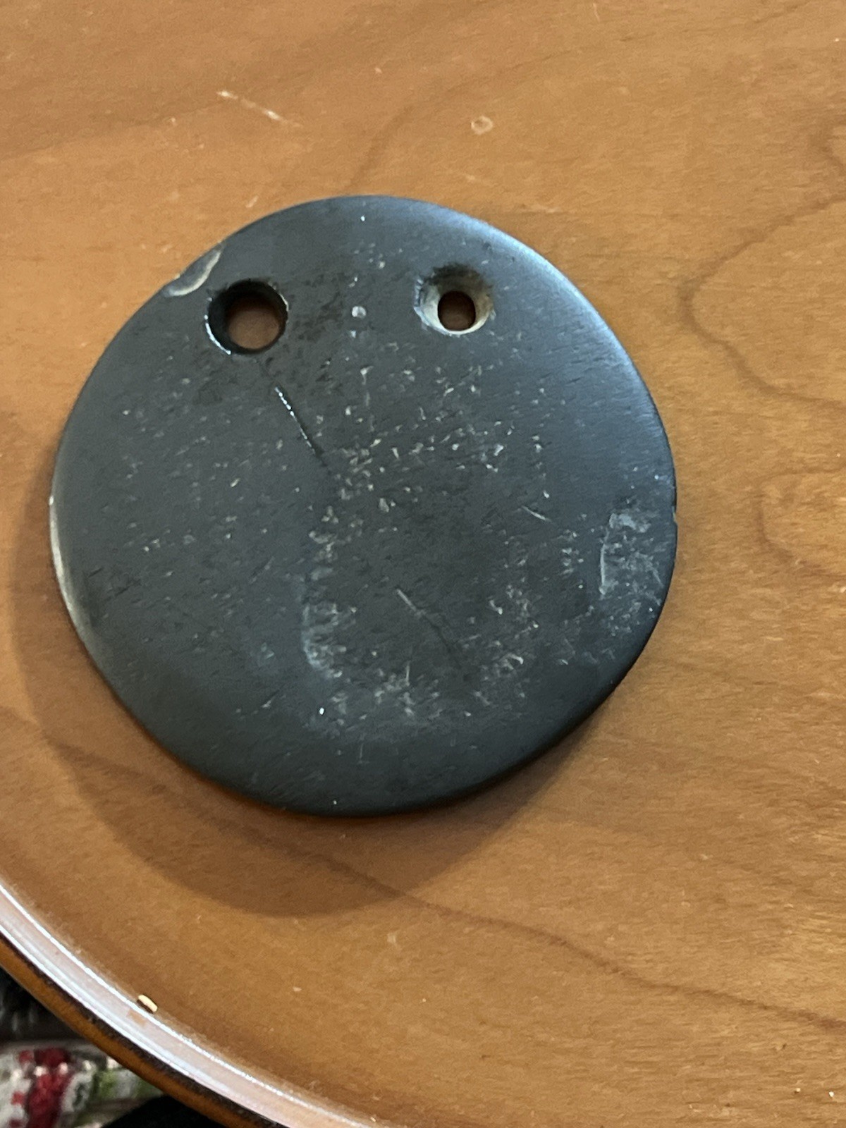 Native American Artifact Engraved Disc Gorget Arrowheads | eBay