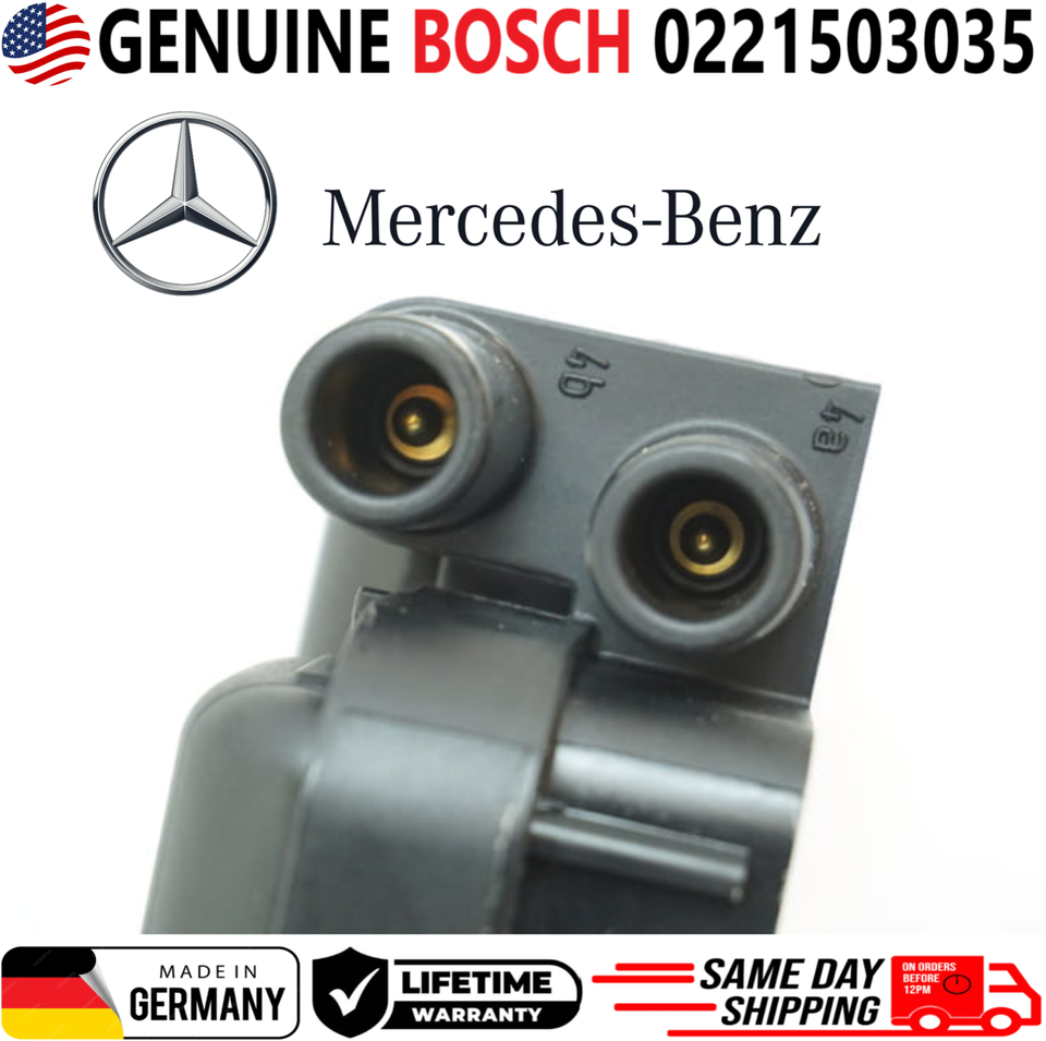 GENUINE BOSCH Ignition Coil For 1998-2011 Mercedes-Benz A0001587803 ...