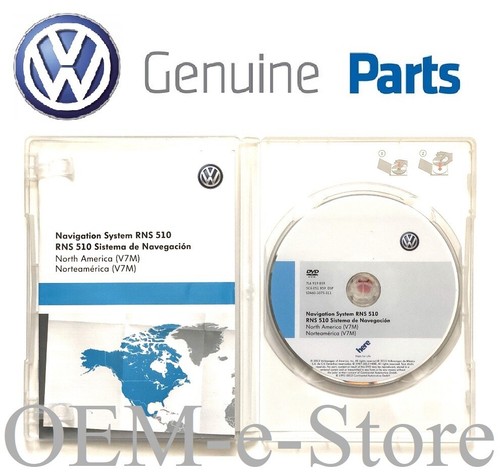Volkswagen RNS-510 Navigation DVD Map 2013 Update >Check Compatible ...