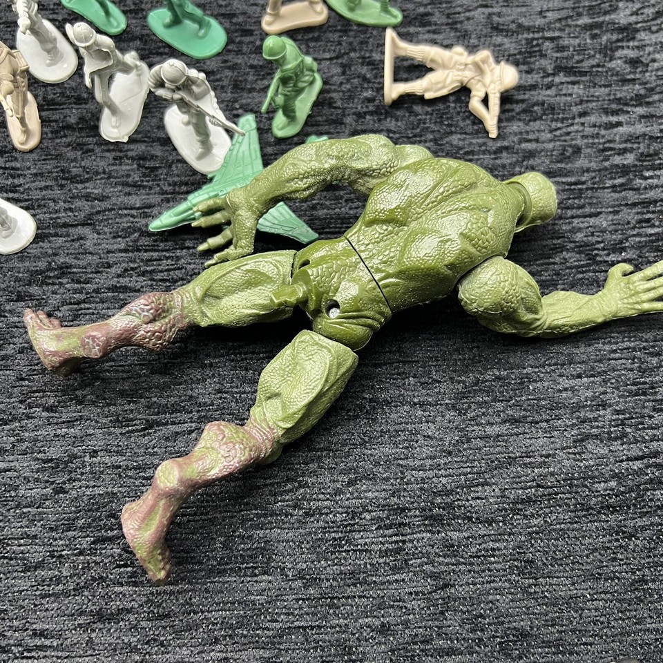 Vintage Army Men Small Soldiers Miniature War Toy Plastic Lot Set Of ...
