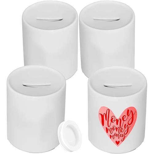 Sublimation Blank Money Box Tin - Piggy Bank, Coin, Cash Tin and ...