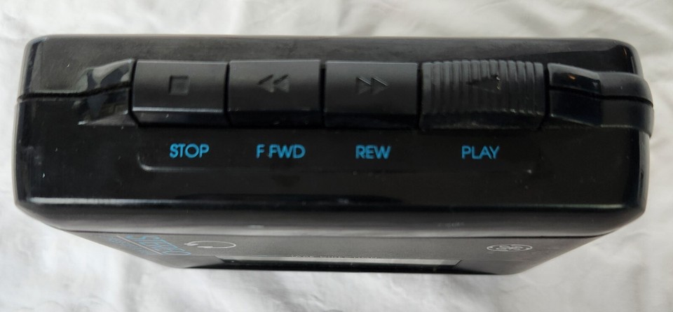 GE General Electric Personal Stereo Cassette Player 3-5463S Walkman ...
