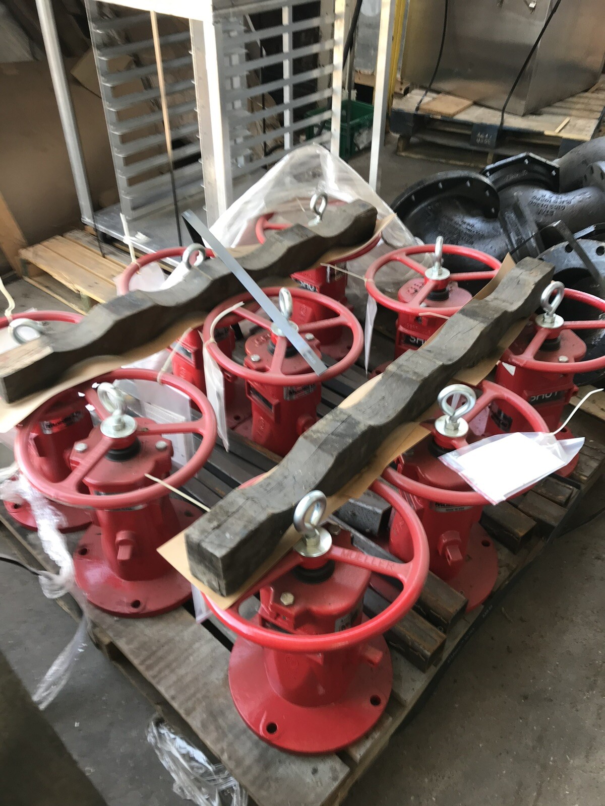 A-20814 MUELLER KV2945W CI WALL INDICATOR POST F/4-12 VLV 7000360520 ...