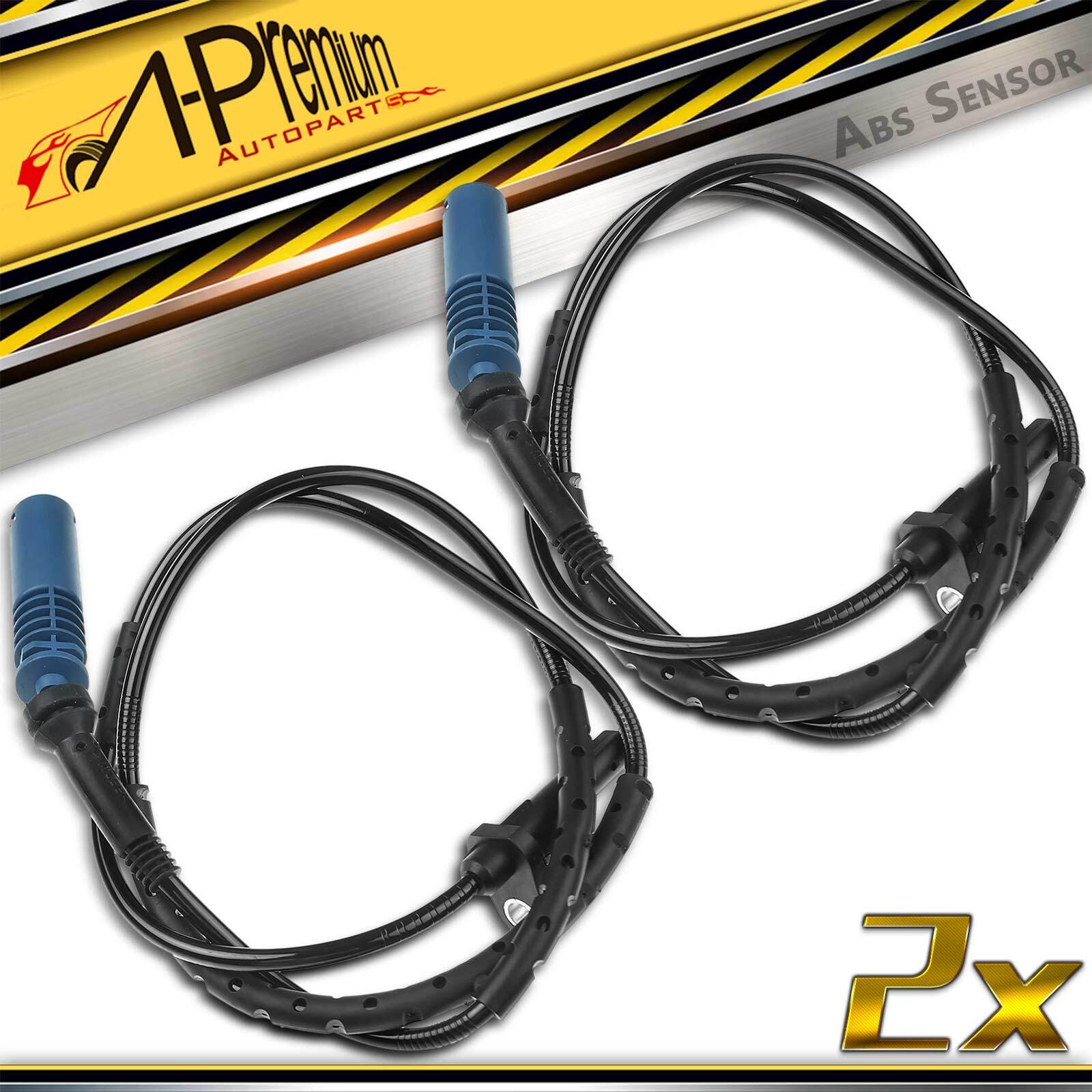 A-Premium 2Pcs ABS Wheel Speed Sensor Rear for BMW X1 13-14 34526789111 ...