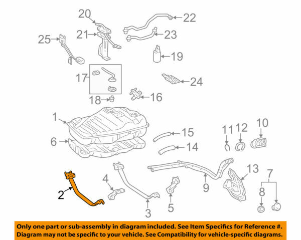 77601-60210 Toyota Band sub-assy, fuel tank, no.1 rh 7760160210, New ...
