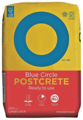 Postcrete-Mastercrete 20kg Post Mix Cement Bag-MIN 15- QUICK UK ...