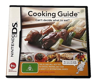 Cooking Guide Nintendo DS 2DS 3DS Game *Complete* | eBay Australia