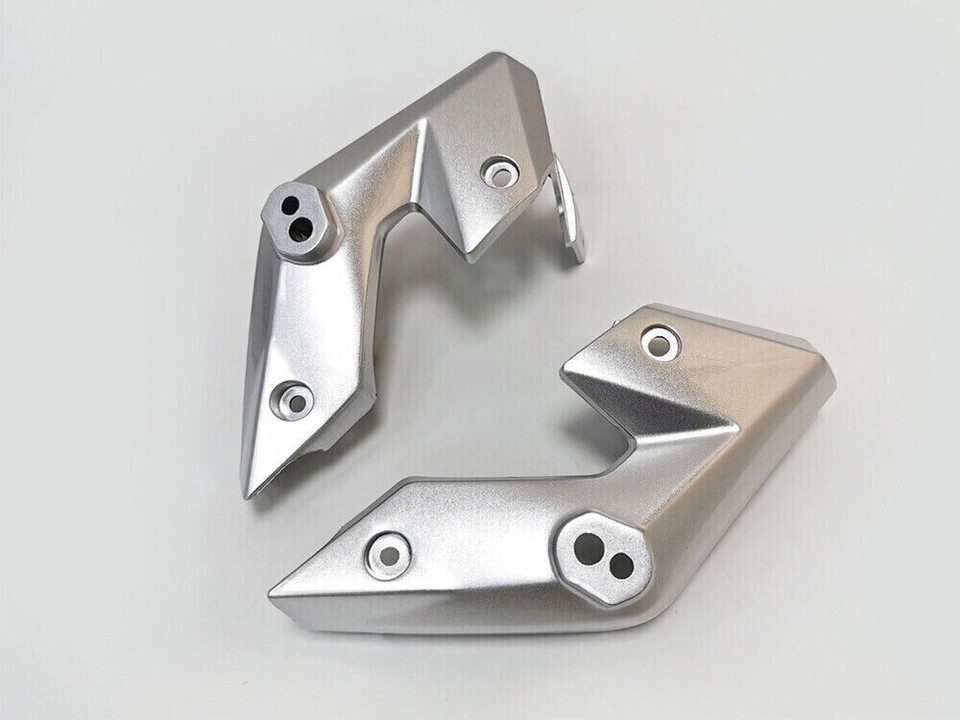 SILVER SET FAIRING BELLY PAN BODY KIT FRAME FOR HONDA GROM MSX 125 SF ...