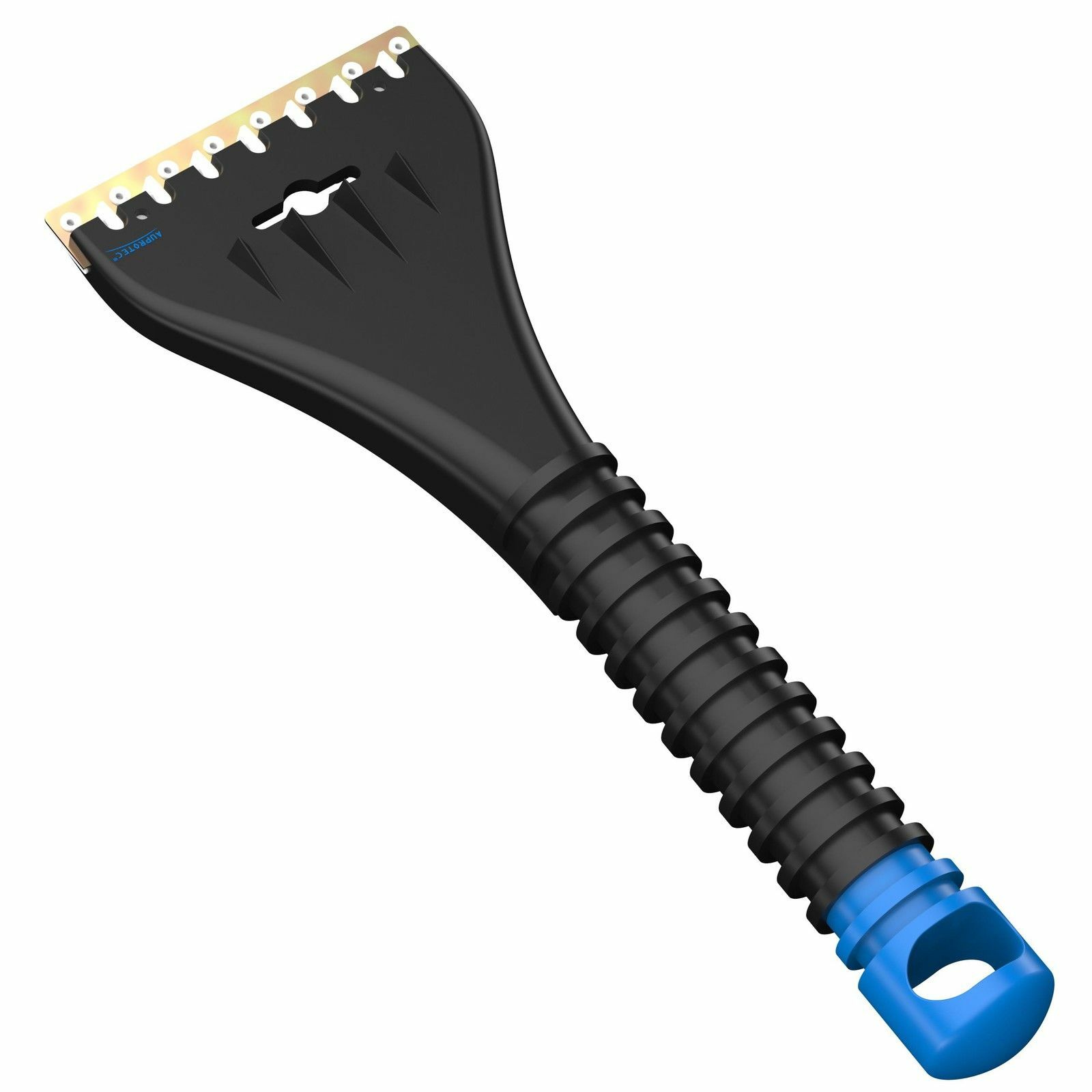 Ice Scraper Double Blade Brass + Icebreaker Ridges Car Window De-icer ...