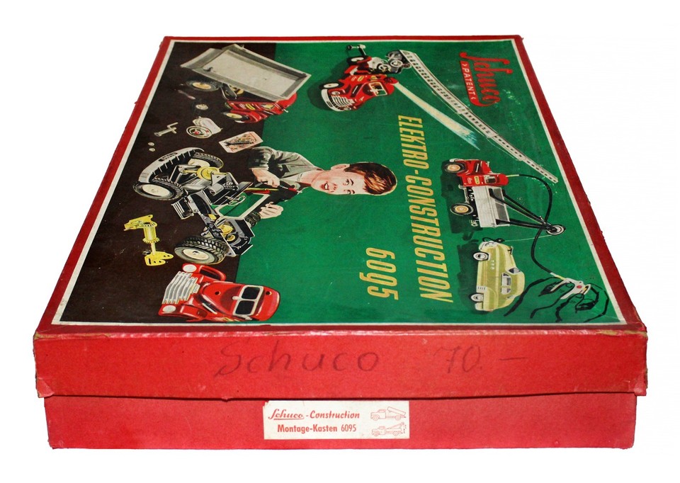 RARE New Old Stock Schuco Electro Construction 6095 Truck Kit | eBay